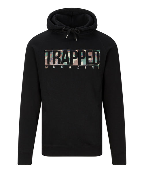 Classic Box Logo Hoodie - Camo/black – Trapped Merch